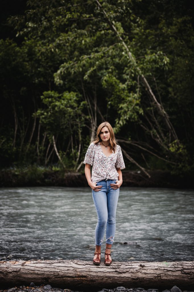 Anchorage High School Senior Photographer | Girdwood, Alaska Session ...