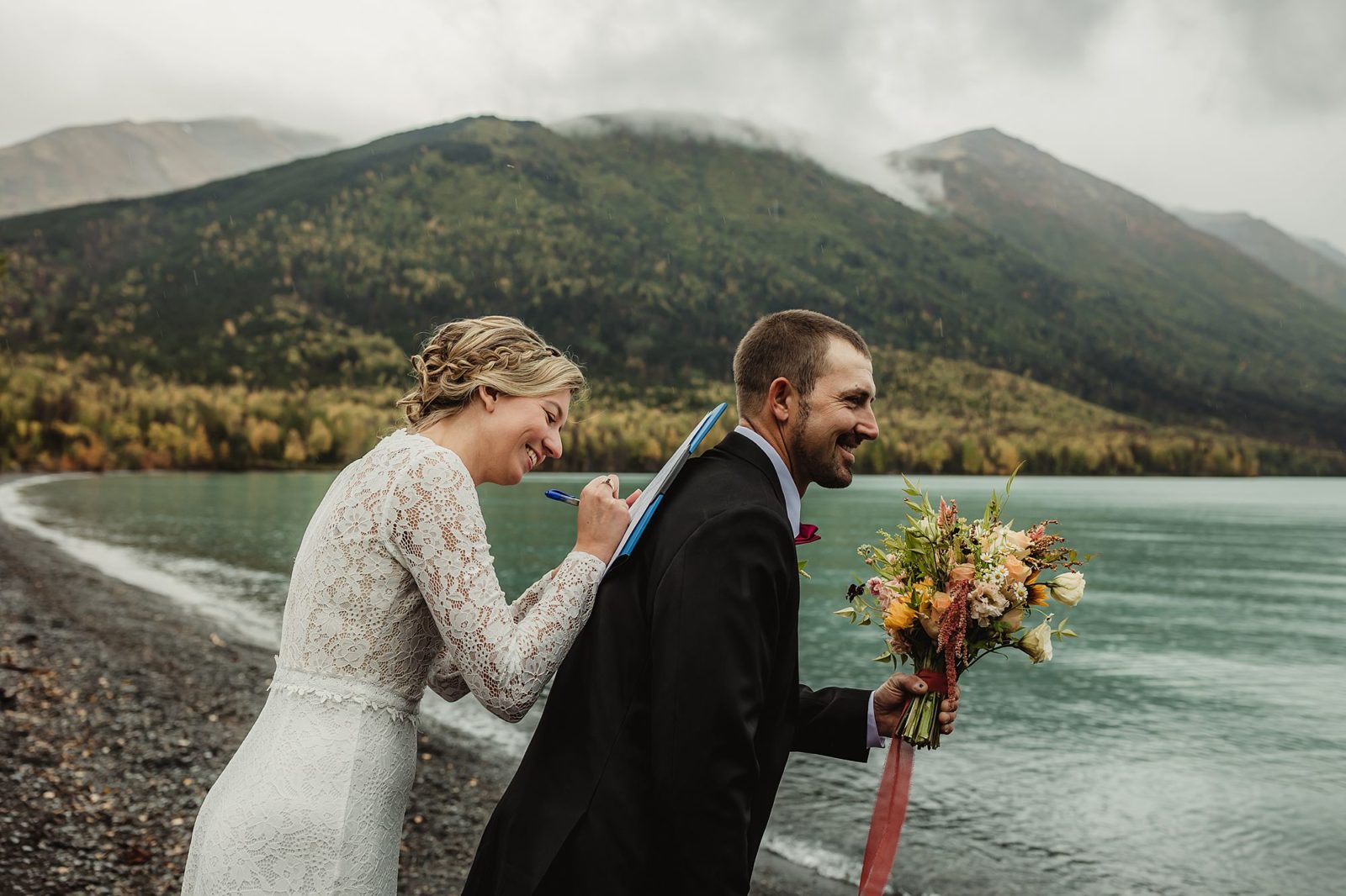 Alaska Adventure Wedding | Cooper Landing Kenai Lake Elopement - Jamie ...