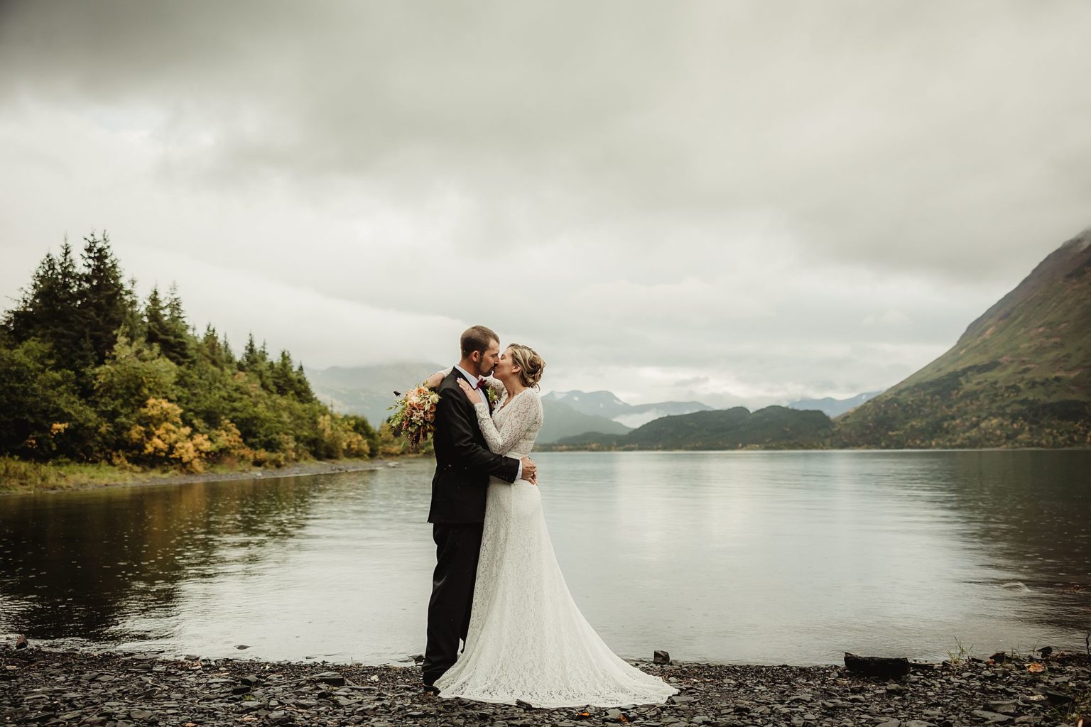 Alaska Adventure Wedding | Cooper Landing Kenai Lake Elopement - Jamie ...